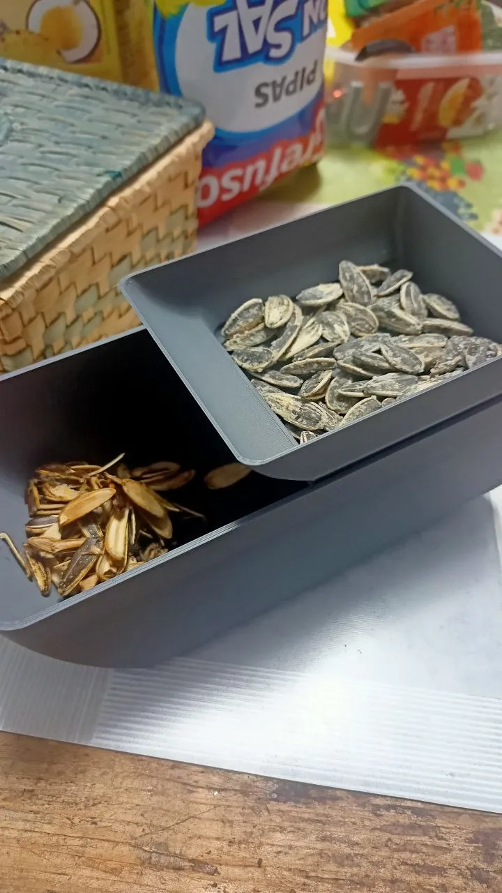 Sunflower/Pistachio Seed Bowl Mini -Pipas/Pistacho by Drago MakerWorld ...