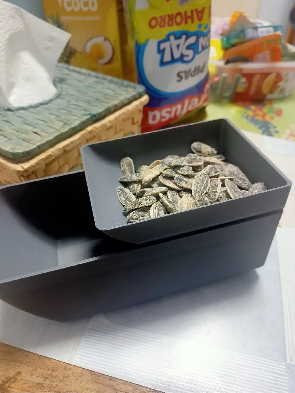 Sunflower/Pistachio Seed Bowl Mini -Pipas/Pistacho by Drago - MakerWorld