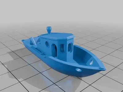 Speed boat benchy by Benchy_prints - MakerWorld