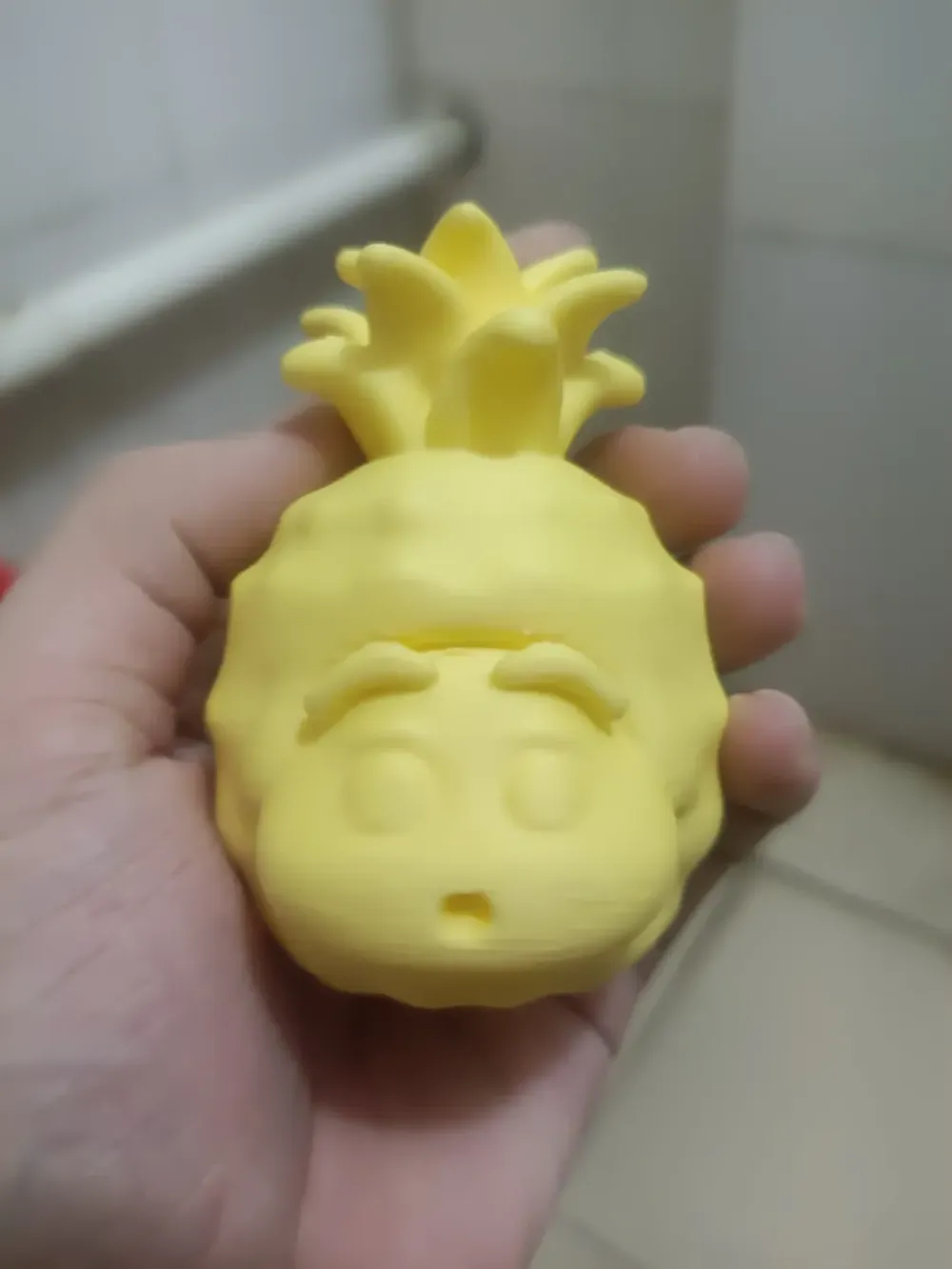 Crayon Shin-chan cosplay pineapple by 吧唧老吸附 - MakerWorld