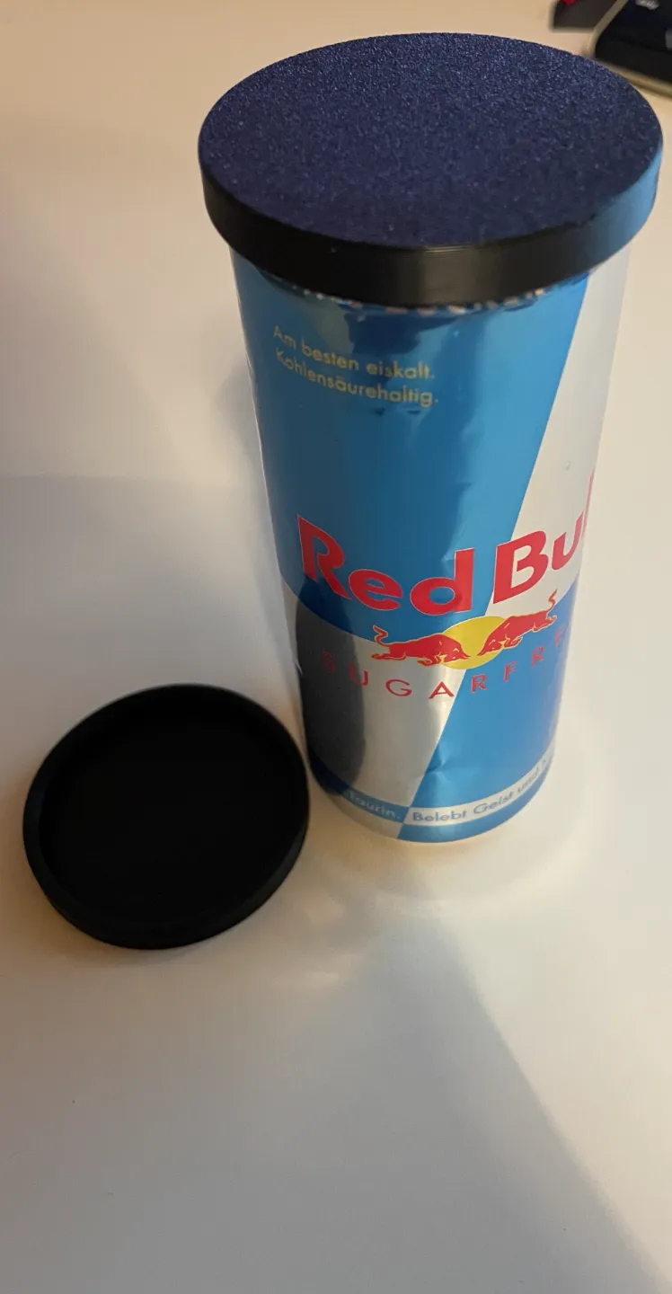 Red Bull Cap 250ml by user_2506679234 - MakerWorld