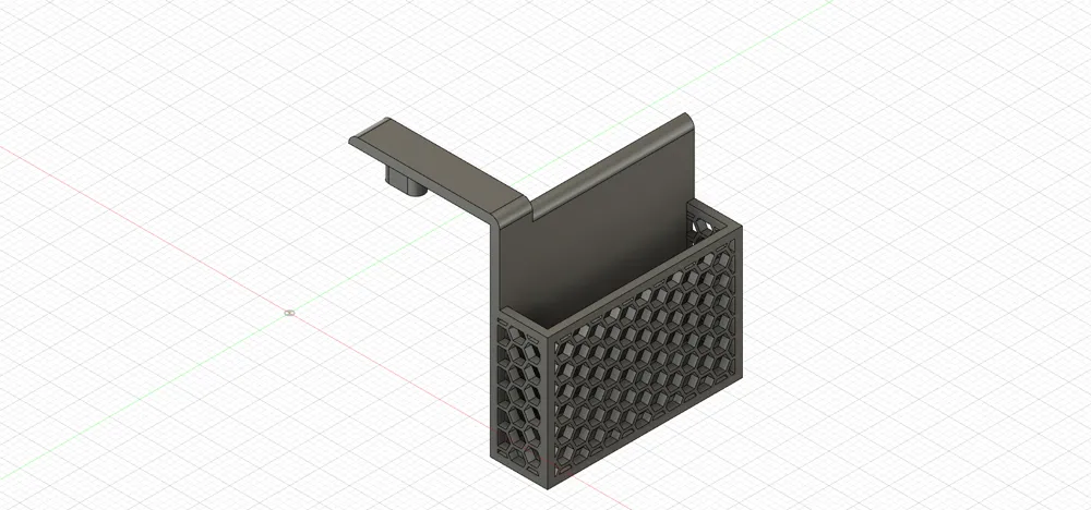 P1S Side Tool Holder (Hex Pattern) Remixed by Brtodd MakerWorld ...