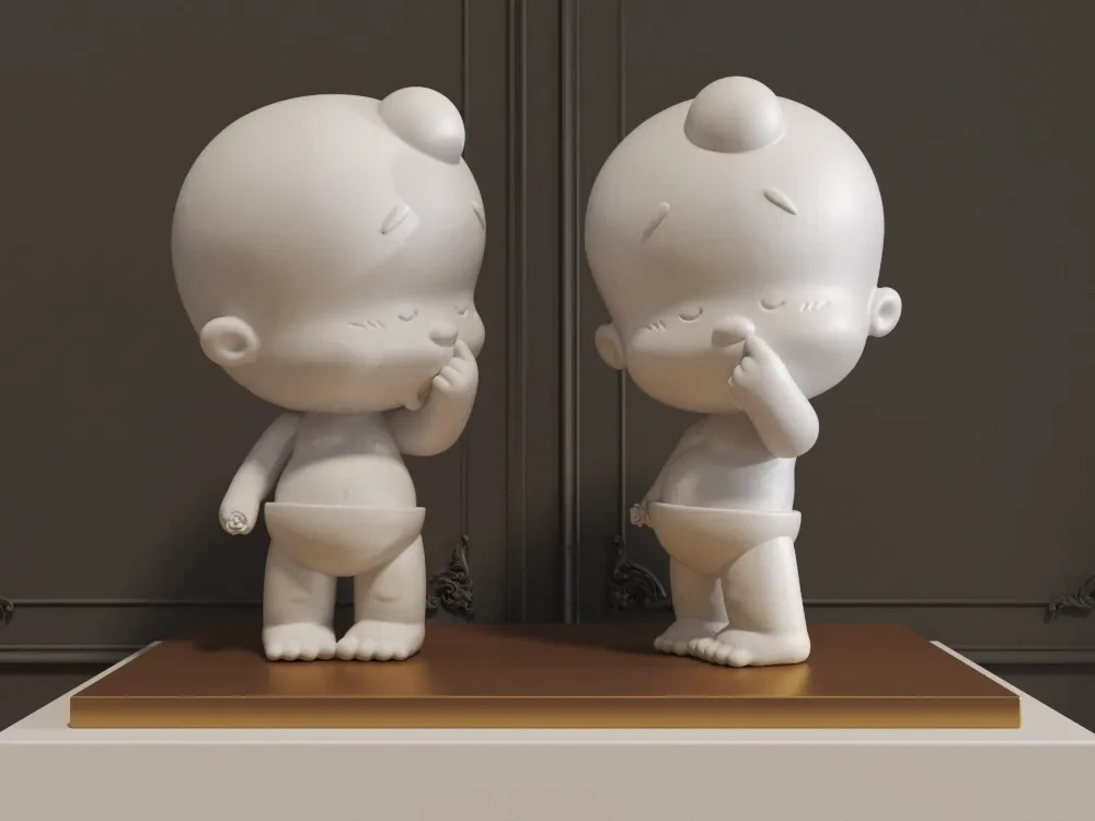 Little Bad Boy Figurine by 天天向上 - MakerWorld