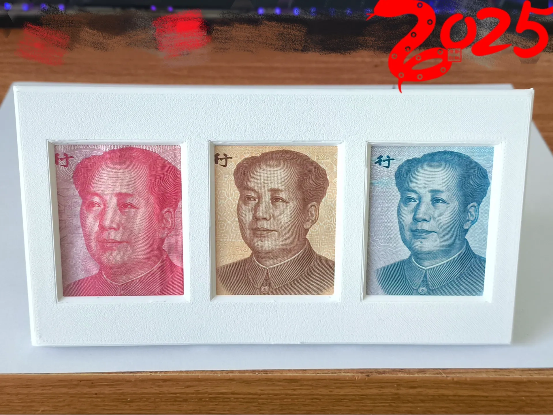 RMB savings photo frame, Chairman Mao's approval is a must, three ...