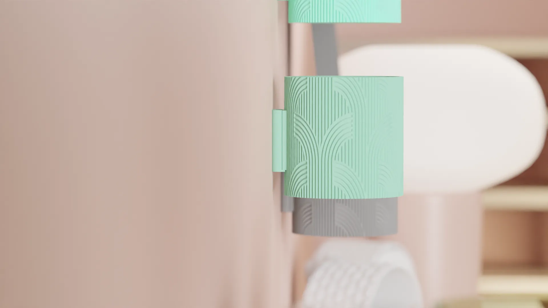 Modular Desktop Clock. Modern Topographic Design - Free 3D Print Model ...