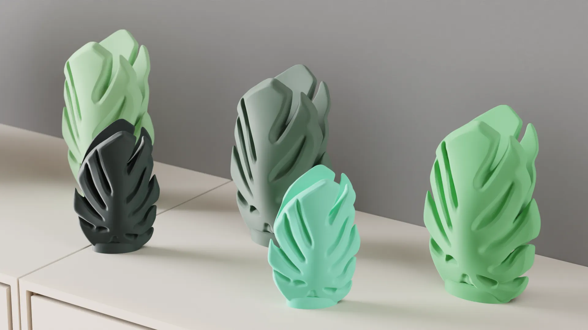 Modular Desktop Clock. Modern Topographic Design - Free 3D Print Model ...