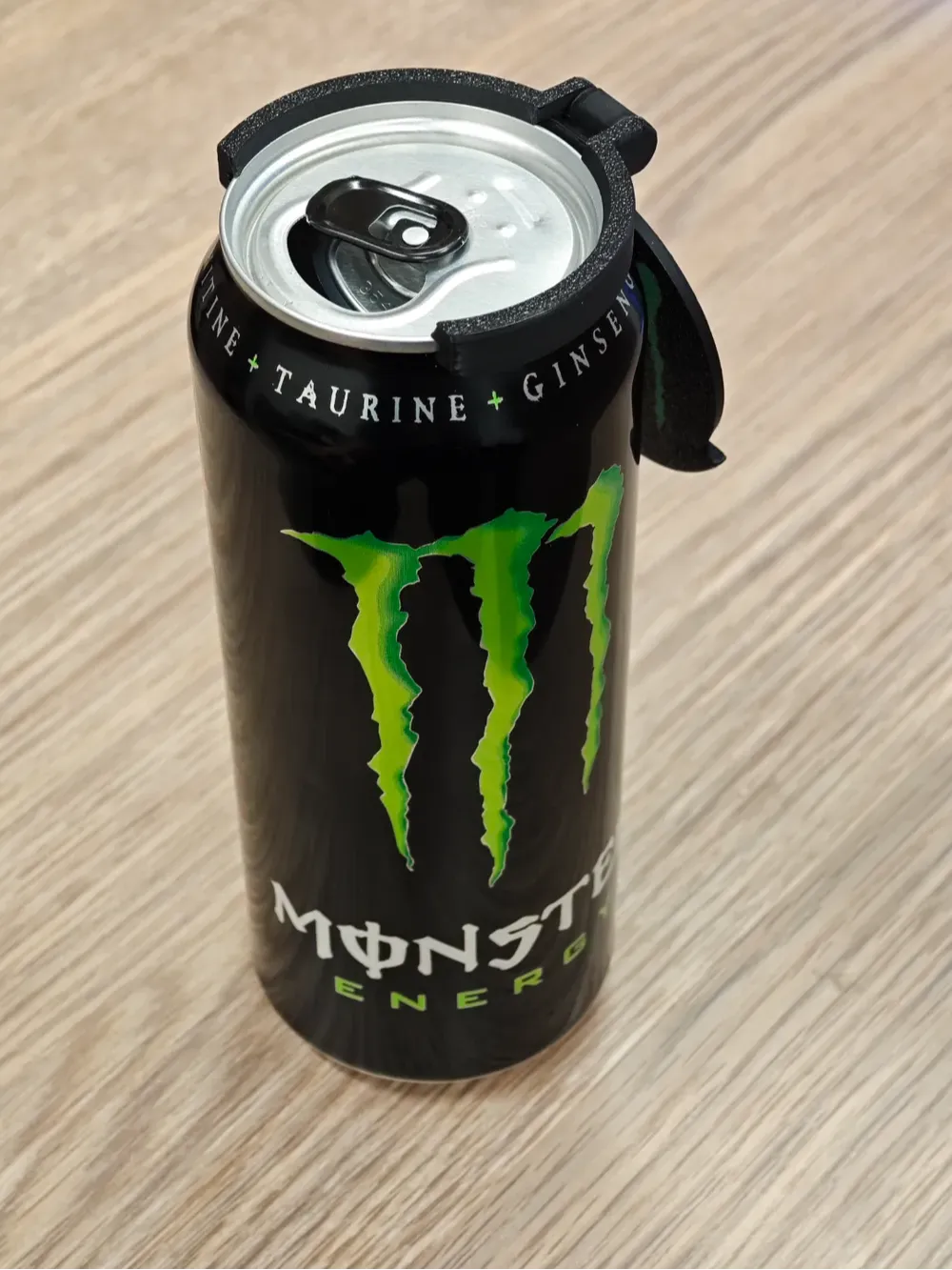 Monster can lid cover, printed in one piece by PRO 3D - MakerWorld