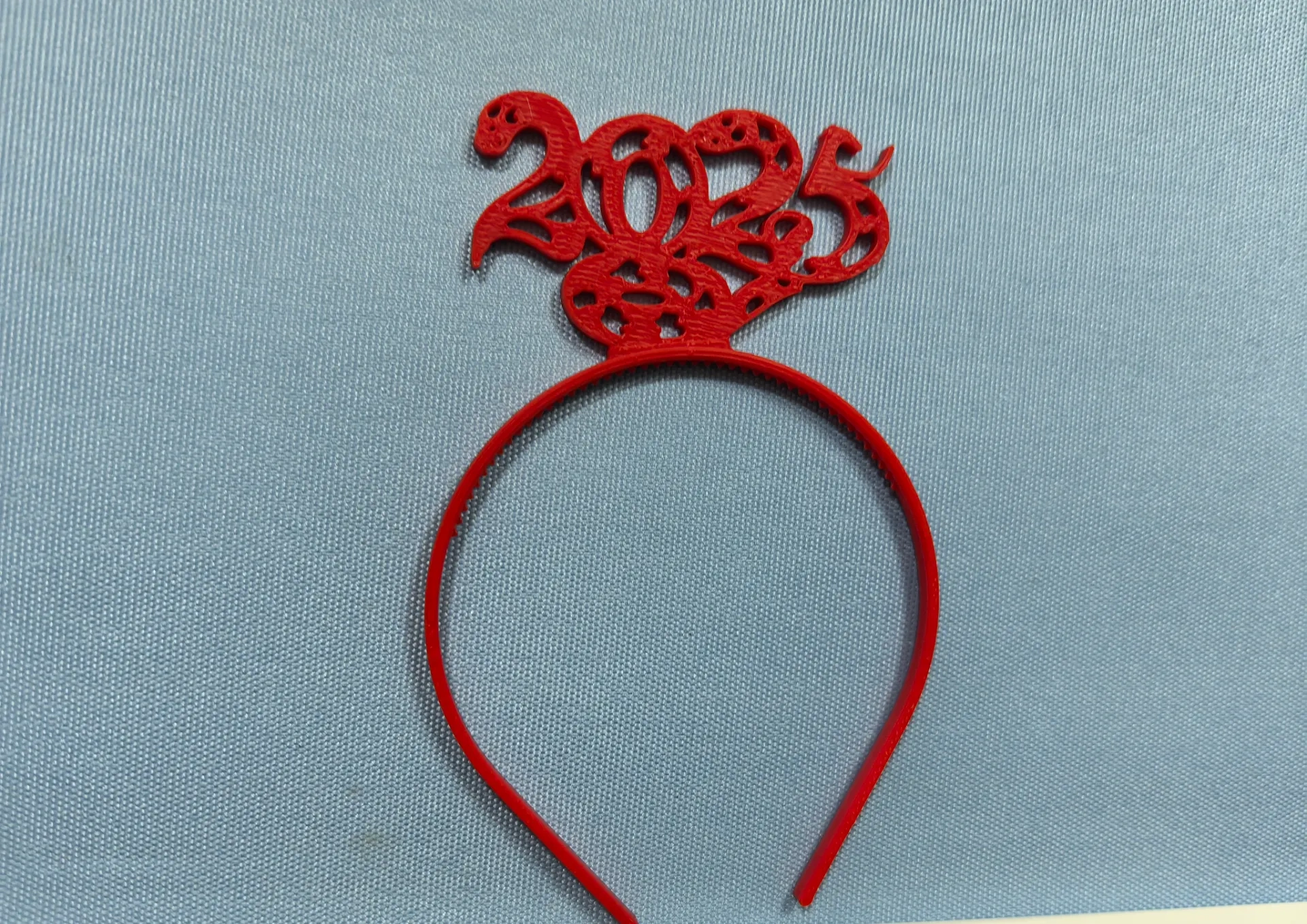 Year of the Snake Headband - New Year Edition by 憨憨熊猫国际 - MakerWorld