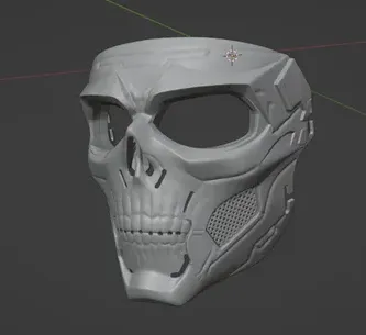 Death Shadow Mask by Moonifysfm - MakerWorld