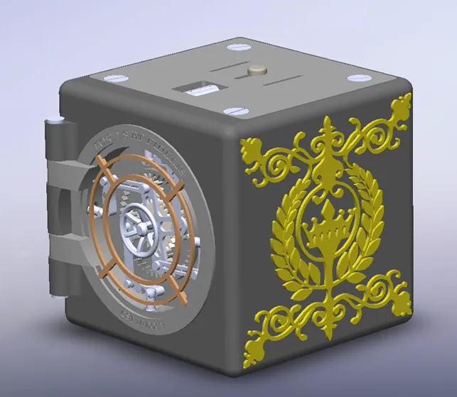 Dual Locking Vault - Configurable & Customizable! by ShapeShift 3D ...