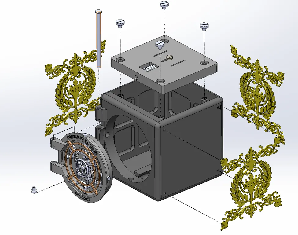 Dual Locking Vault - Configurable & Customizable! by ShapeShift 3D ...