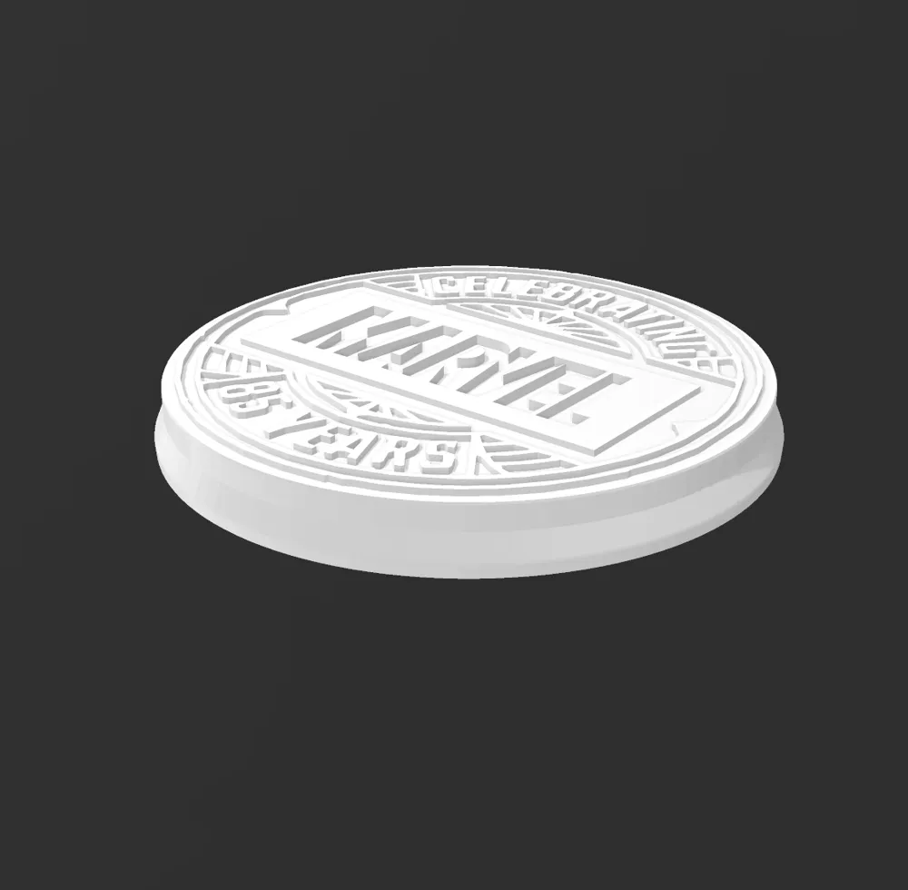 Celebrating Marvel 85 Years Logo by NegraArt - MakerWorld