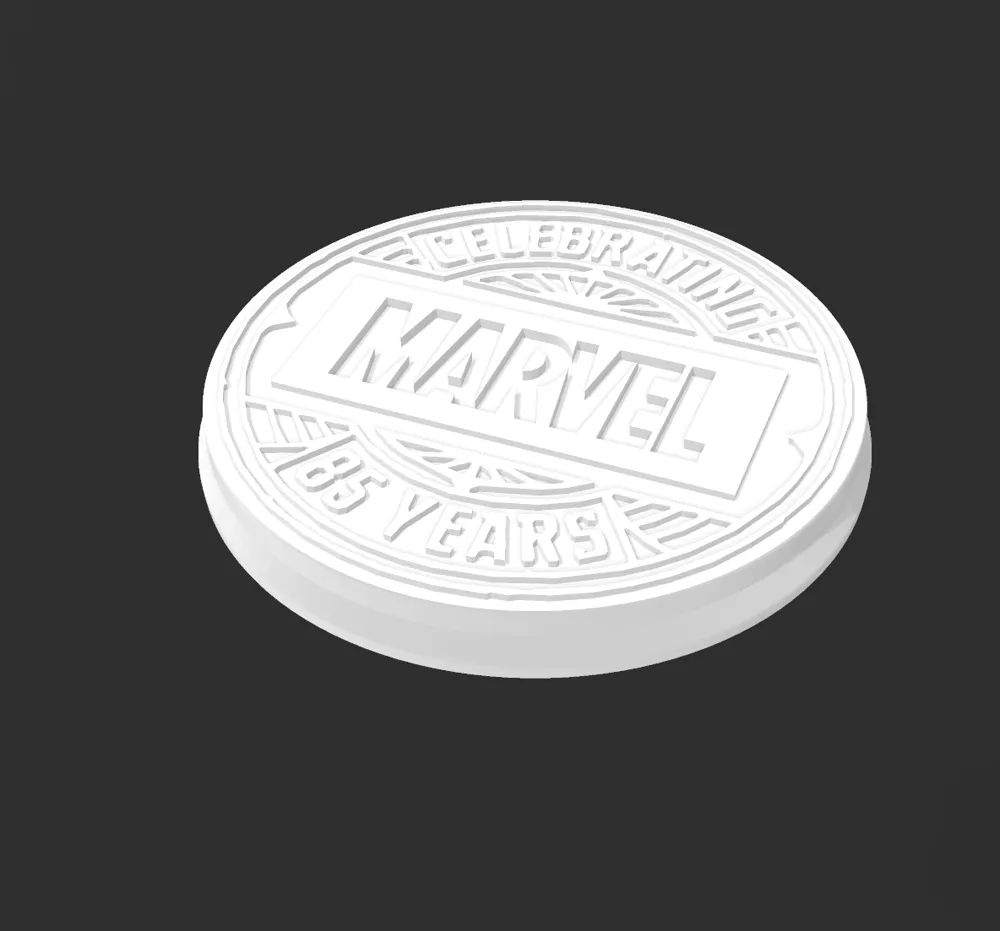 Celebrating Marvel 85 Years Logo by NegraArt - MakerWorld