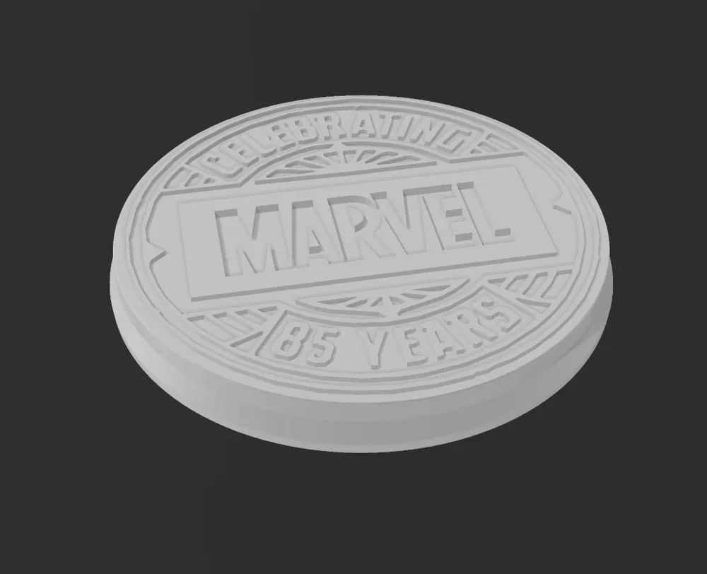 Celebrating Marvel 85 Years Logo by NegraArt - MakerWorld
