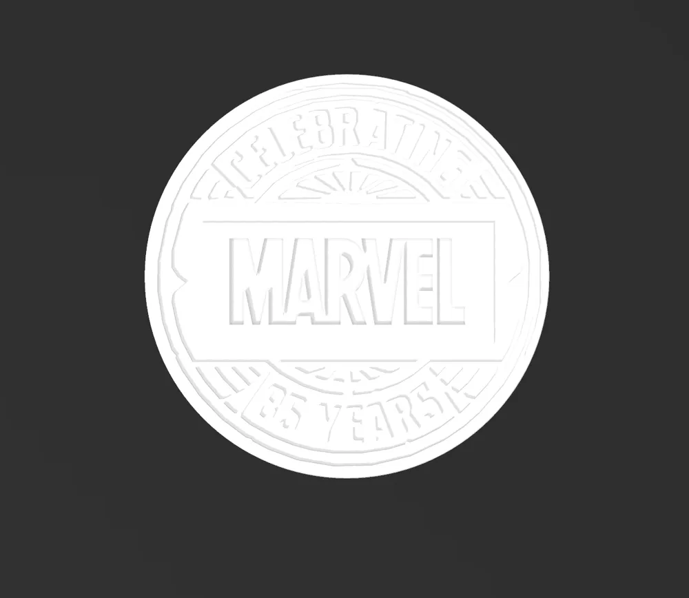 Celebrating Marvel 85 Years Logo by NegraArt - MakerWorld
