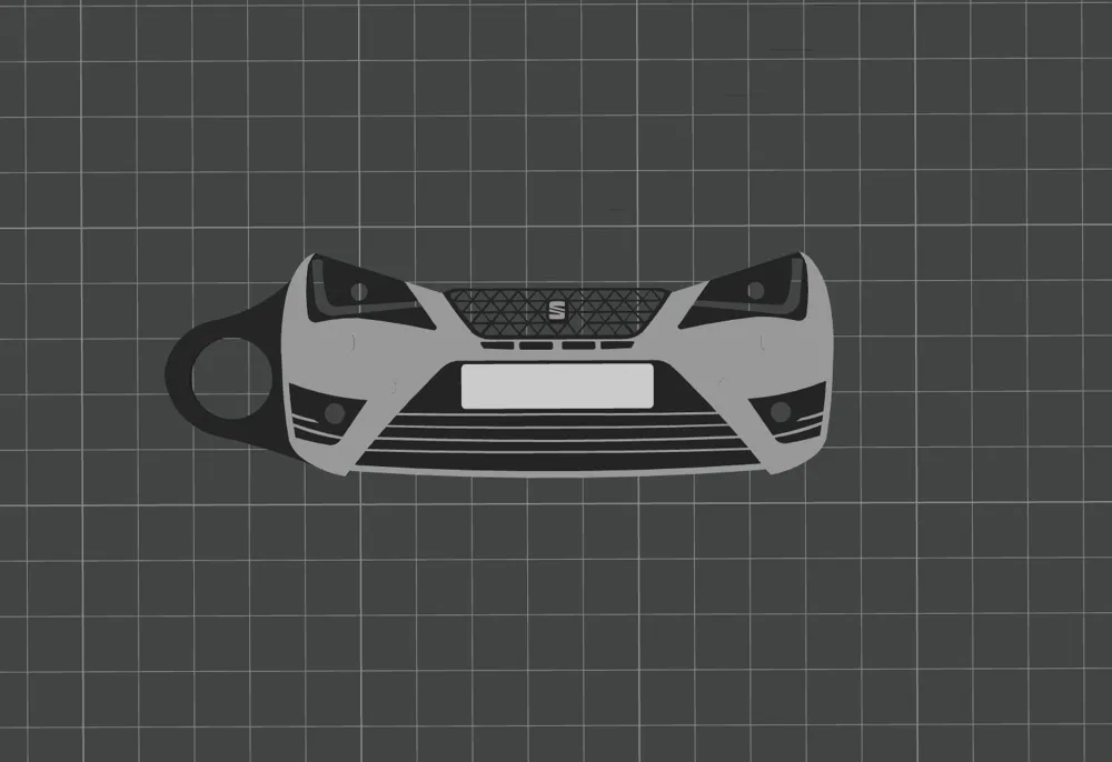 Seat Ibiza Cupra 2016 Keychain by PumbaCzech MakerWorld: Download Free ...