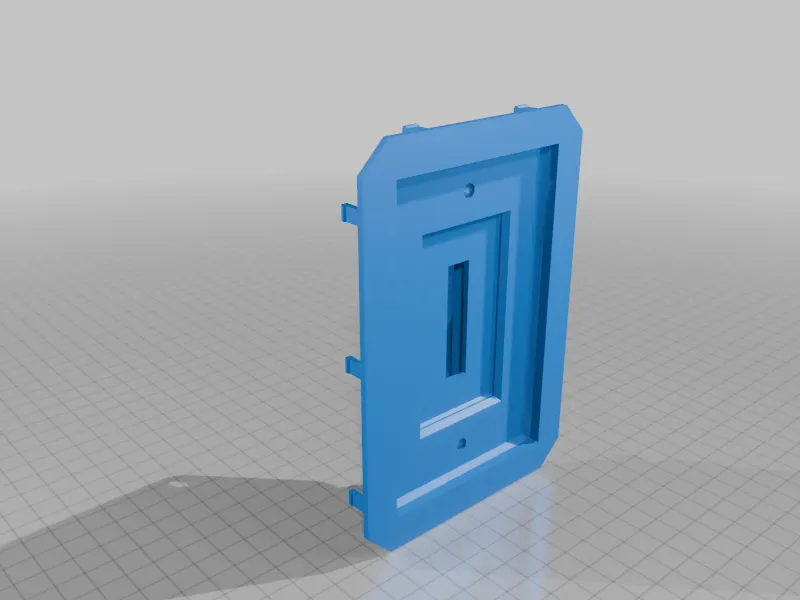 Minecraft Geared Lever Switch (Flat switch) - Free 3D Print Model ...