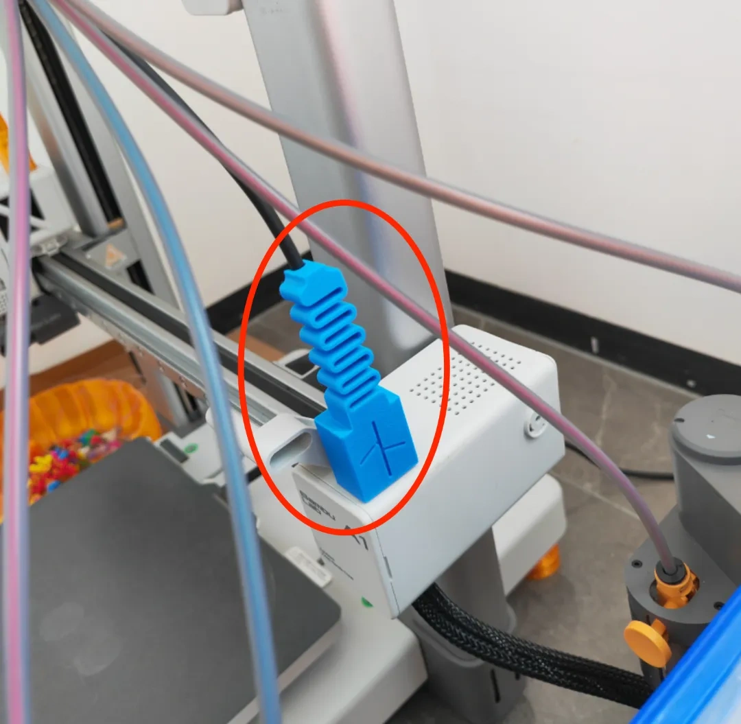 A1 and A1 mini extruder cable protective spring anti-vibration wear ...