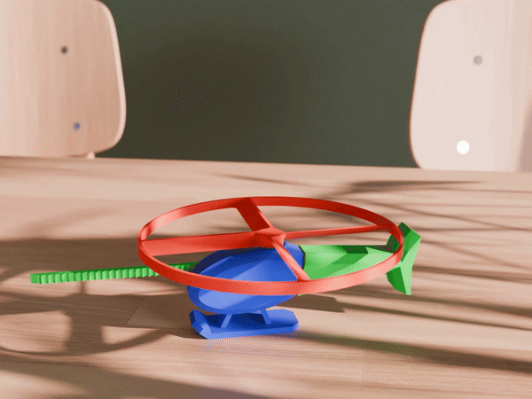 Airplane Copter by user_3924284857 - MakerWorld