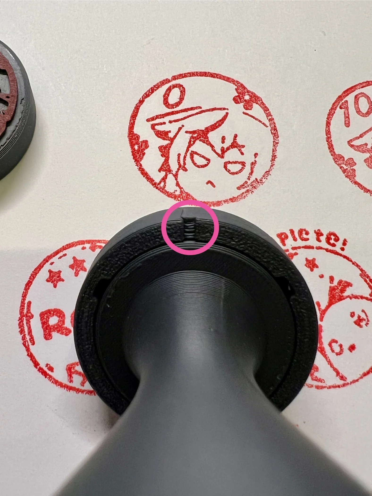 Stamp (with interchangeable designs) - Free 3D Print Model - MakerWorld