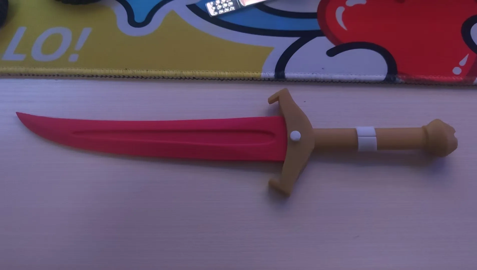 Multicolor Assembled Dagger by user_3760204902 - MakerWorld