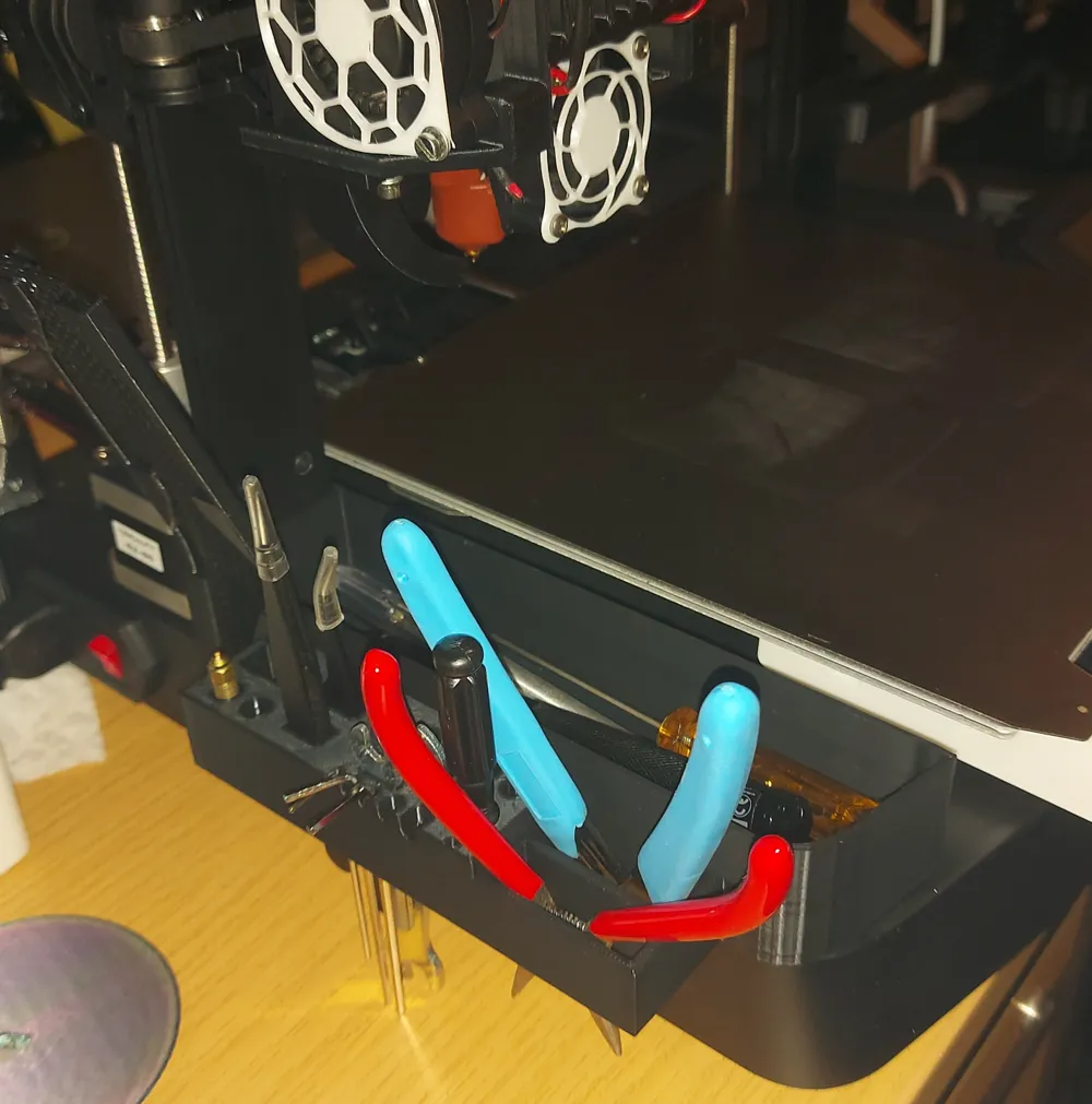 Ender 3 V3 KE / SE Tool Holder left tray Remixed by Avantar - MakerWorld
