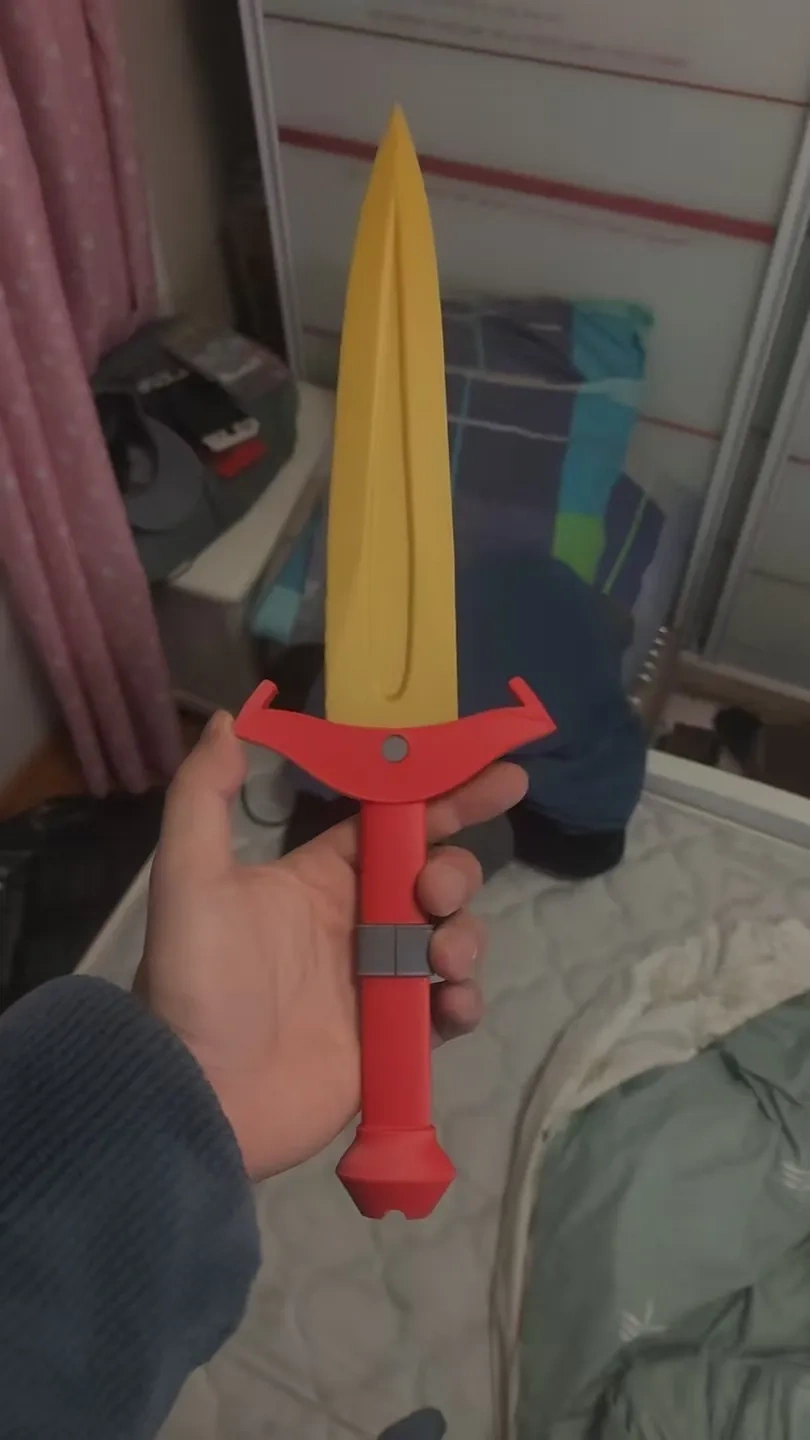 Multicolor combination short sword, approximately 40cm, customizable ...