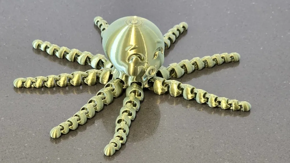 Cute Octopus - version 3 - Free 3D Print Model - MakerWorld