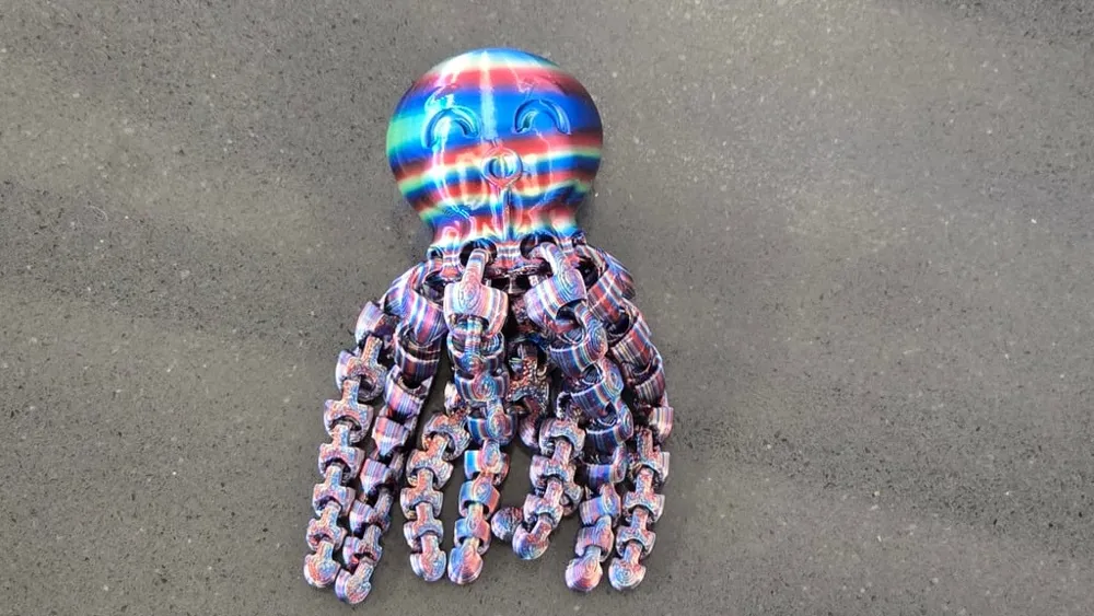 Cute Octopus - version 3 - Free 3D Print Model - MakerWorld