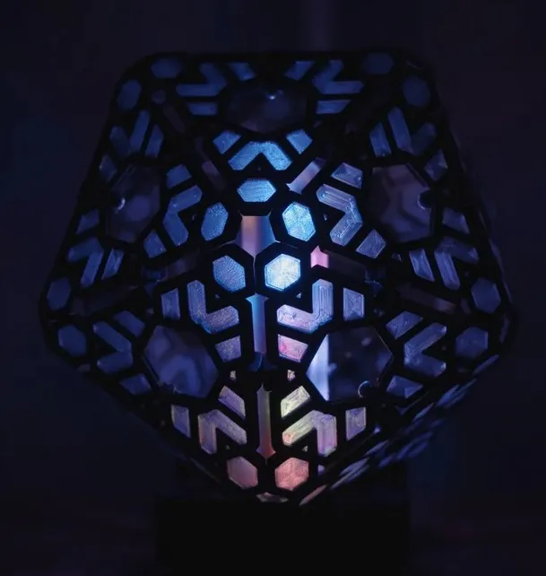 Prisma Petal - Bambu Lab LED Kit Version by Modular Mapping MakerWorld: Download Free 3D Models