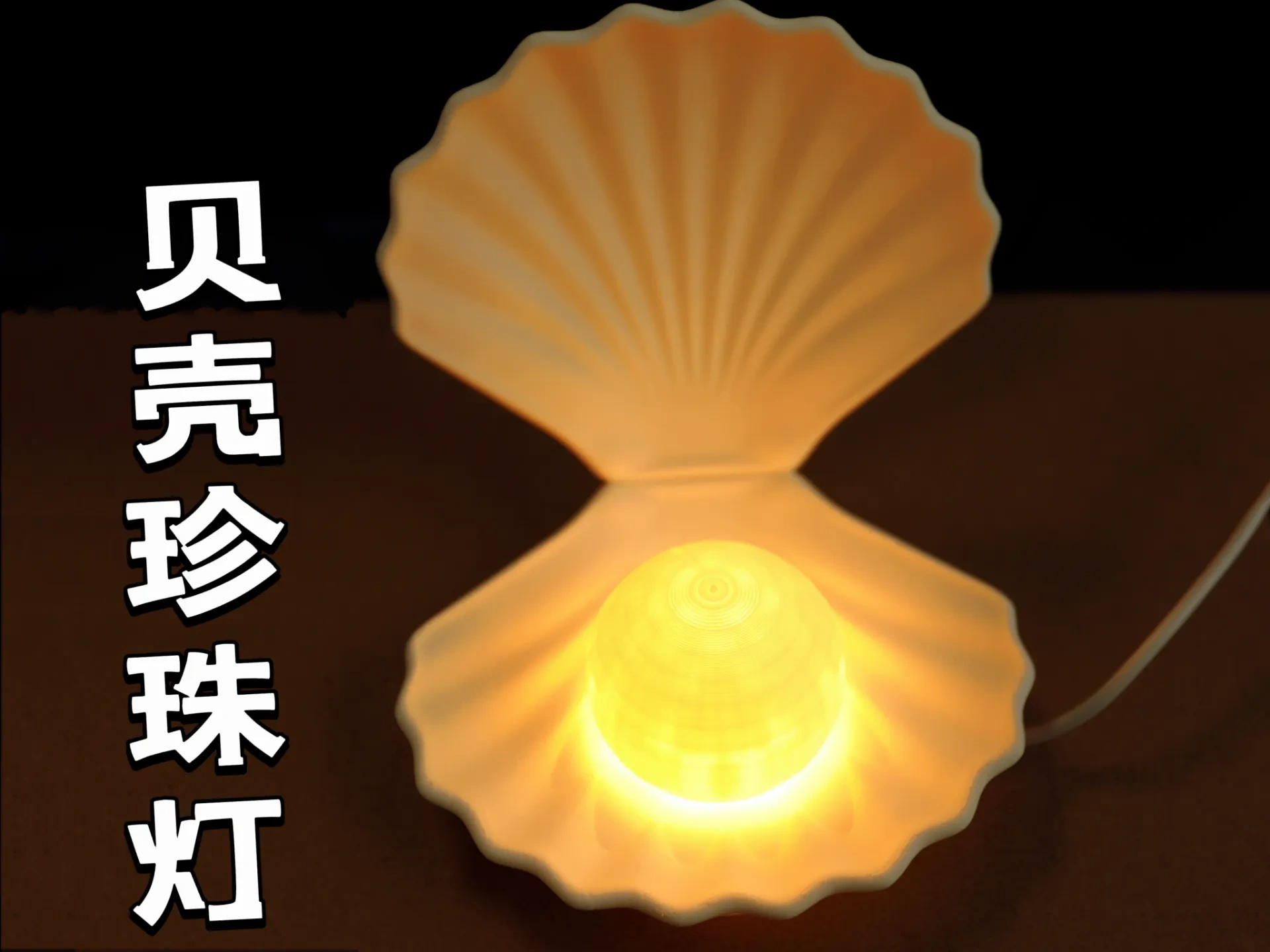 Shell Pearl Lamp~You are my precious jewel~Night Pearl by cecily ...