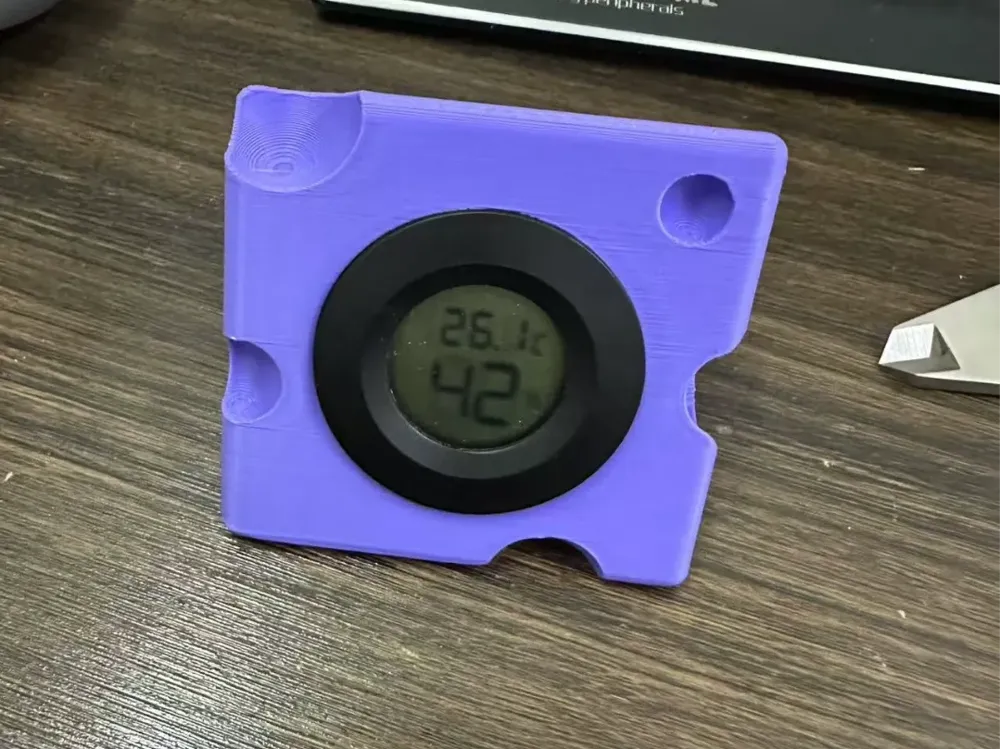 TuZhu Round Hygrometer Thermometer Cheese Rack 1 by 不锈钢加工 ktv模块 ...