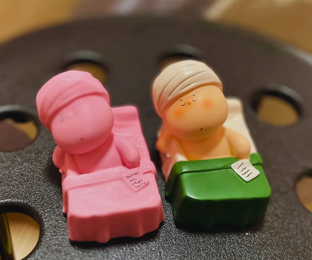 Popular blind box same style, the death of Mara, the moon-faced artist ...