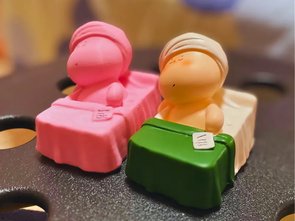 Popular blind box same style, the death of Mara, the moon-faced artist ...