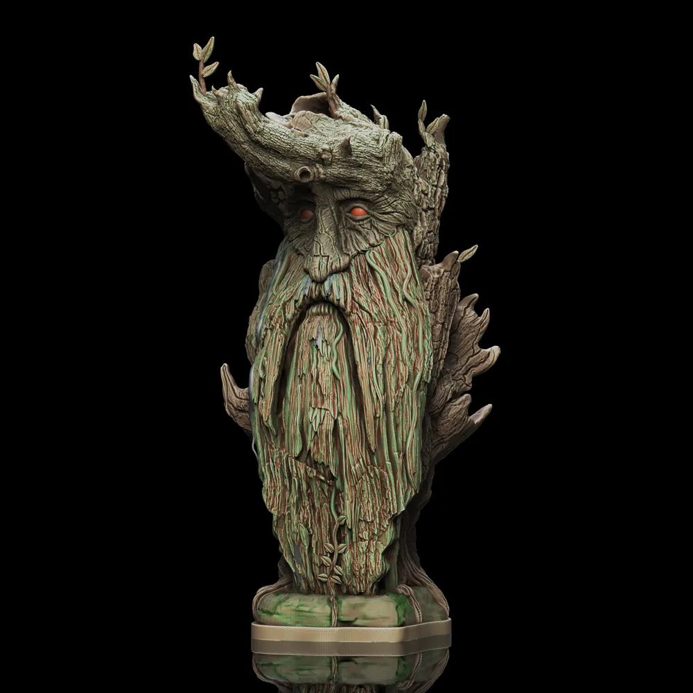Treebeard Bust - Free 3D Print Model - MakerWorld