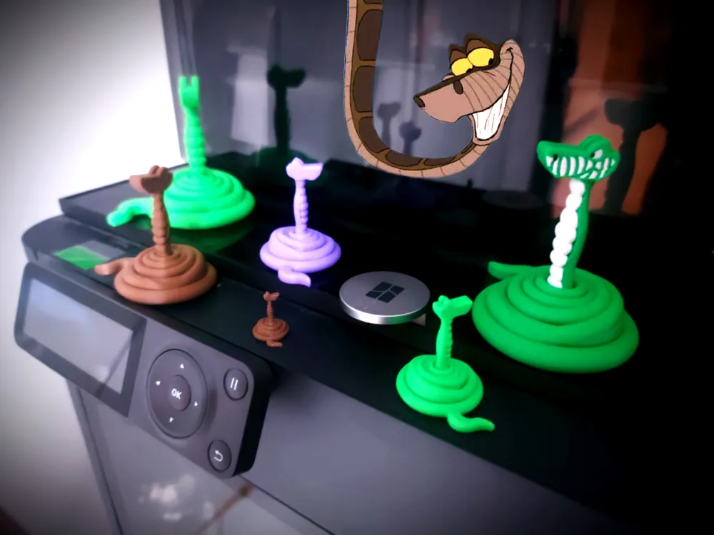 Snake Kaa by Savy MakerMakerWorld: Download Free 3D Models