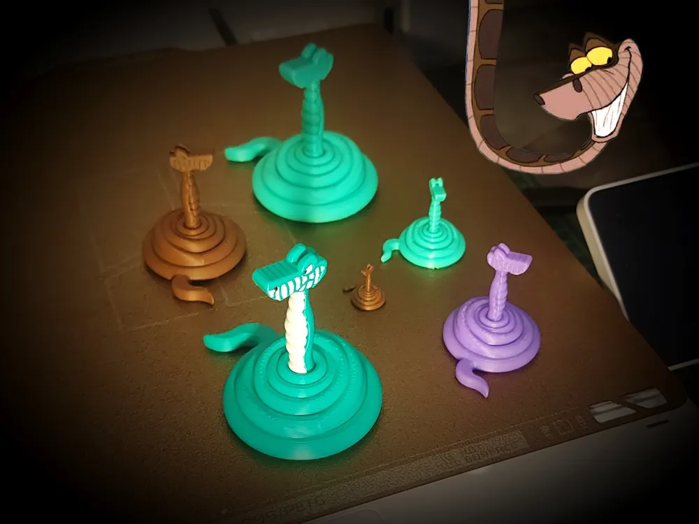 Snake Kaa by Savy MakerMakerWorld: Download Free 3D Models