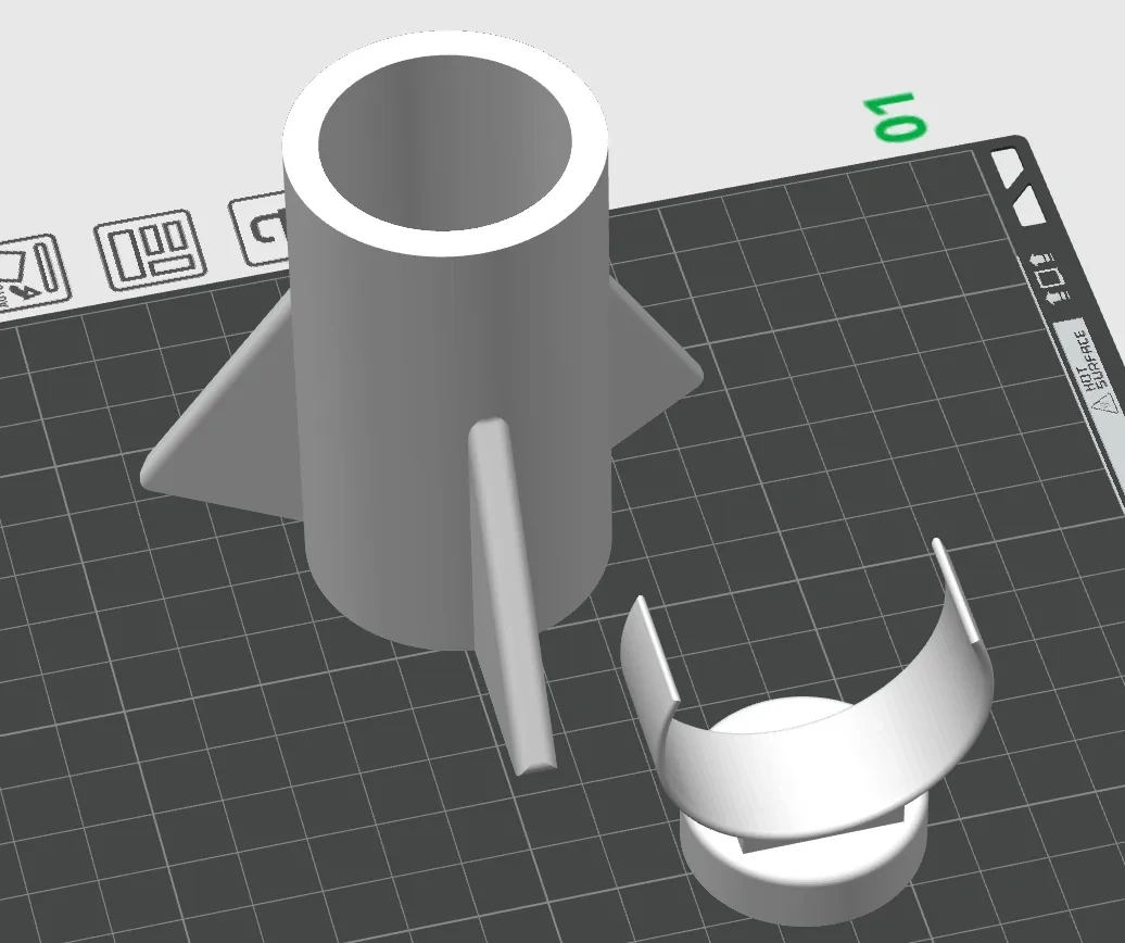 Water Pipe Riser/Support/Fixed Base by user_2789221498 - MakerWorld