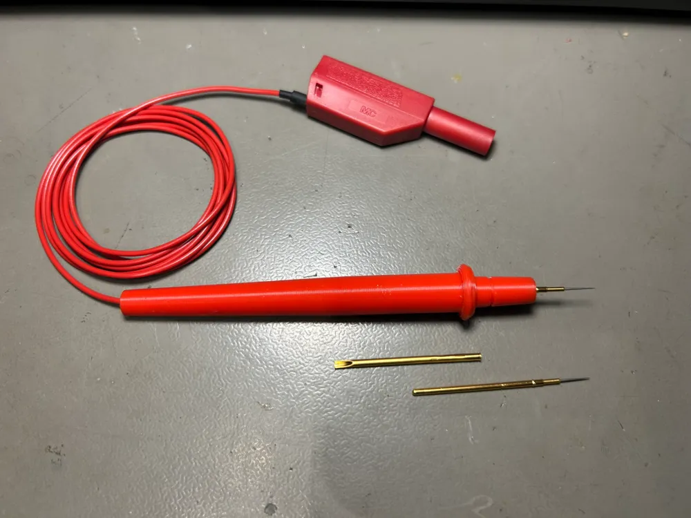 Pogo pin test probe for multimeter by OZ5KR MakerWorld: Download Free ...
