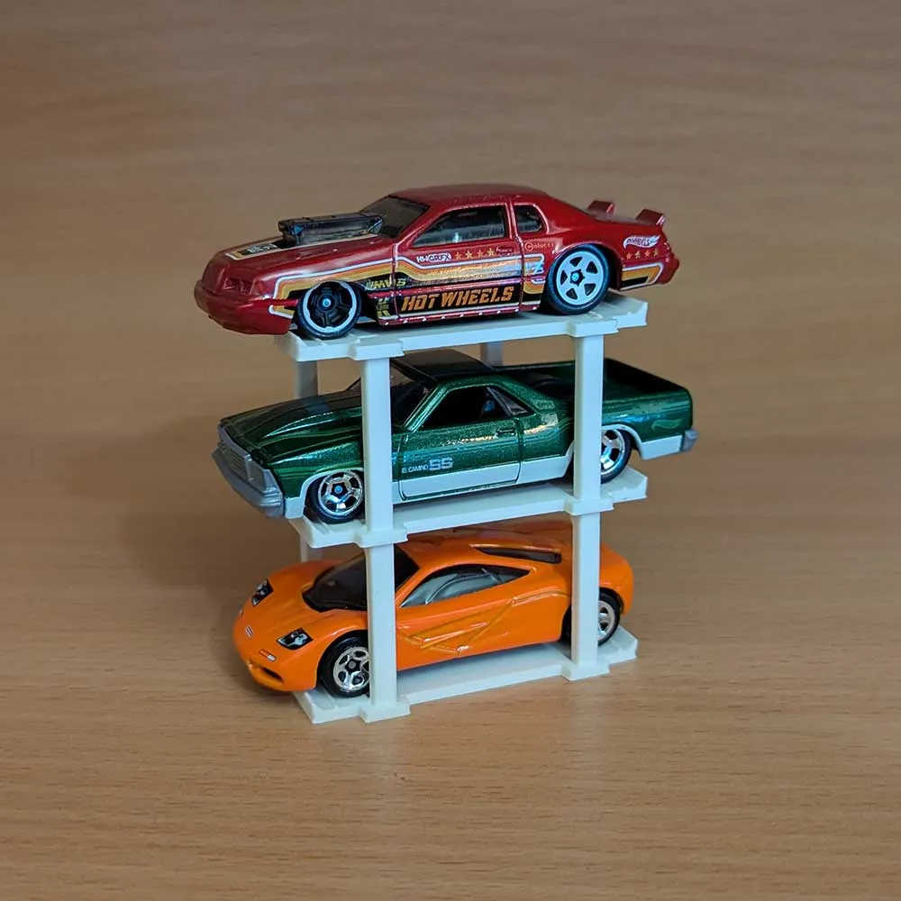 Hot Wheels & 1/64 Stackable Display Stand Garage by ren3dprints ...