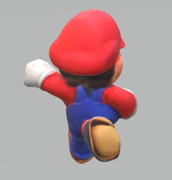 Mario - 3d Mesh - Free 3D Print Model - MakerWorld