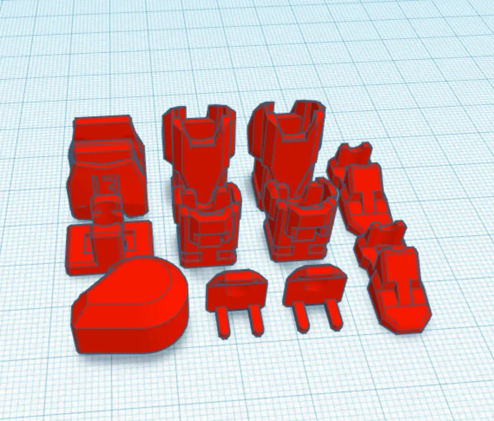 Dummy 13 armor for mini 13 (dummy 6.5 / mini X dummy) Remixed by Random ...