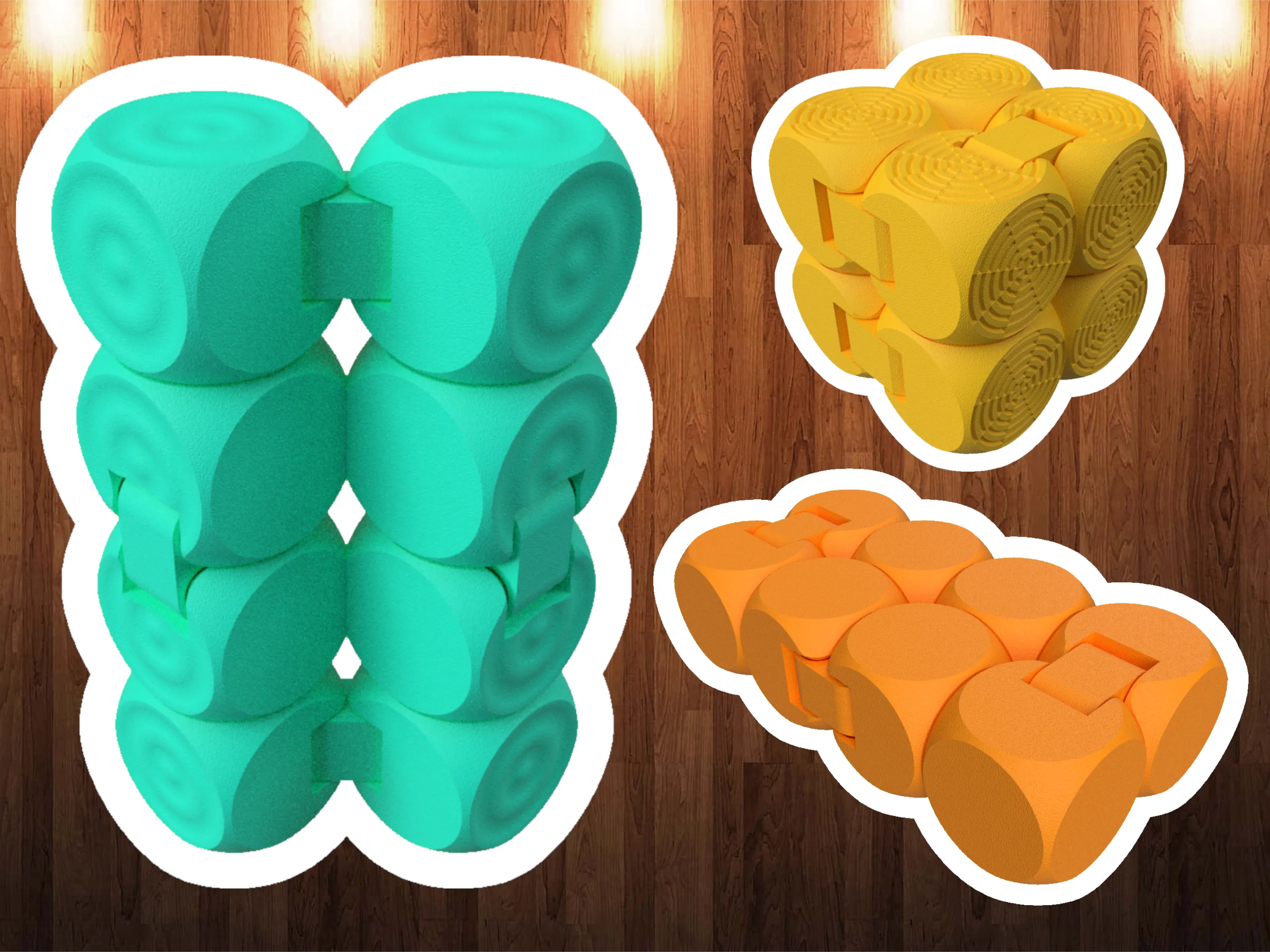 Fidget Cube Toy: Prism by Austin Vojta MakerWorld: Download Free 3D Models