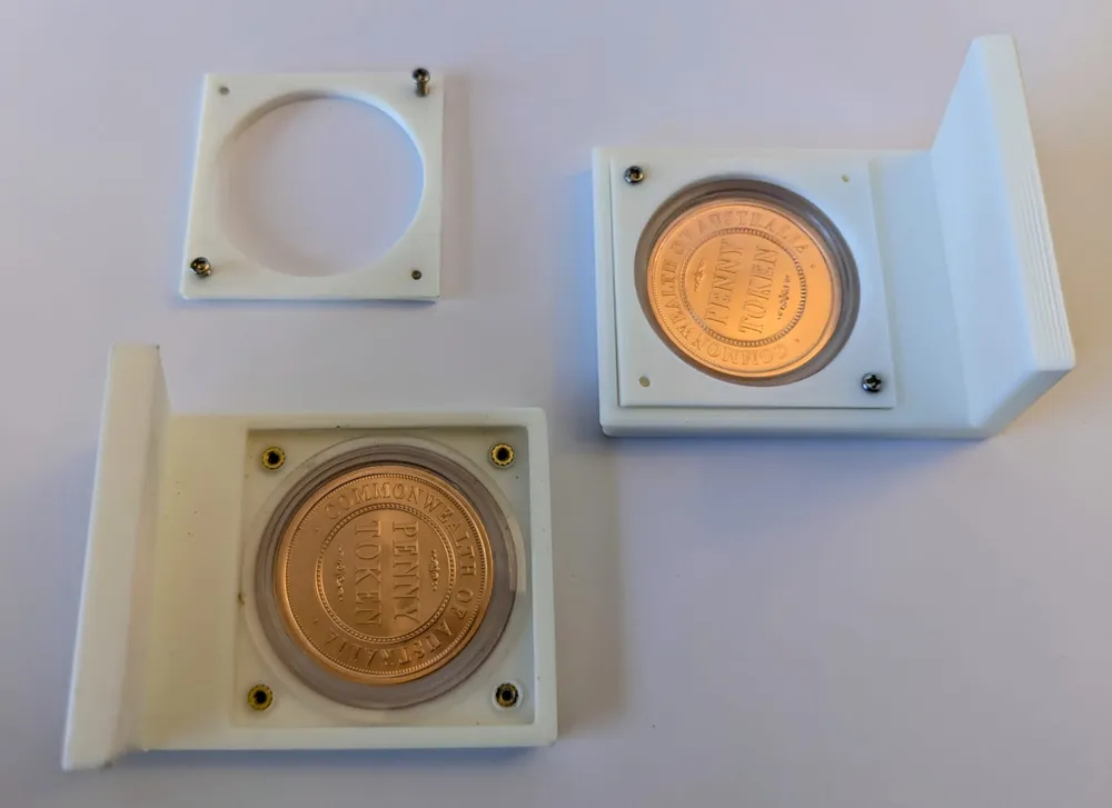 Australian Penny Token Holder by bogzy - MakerWorld