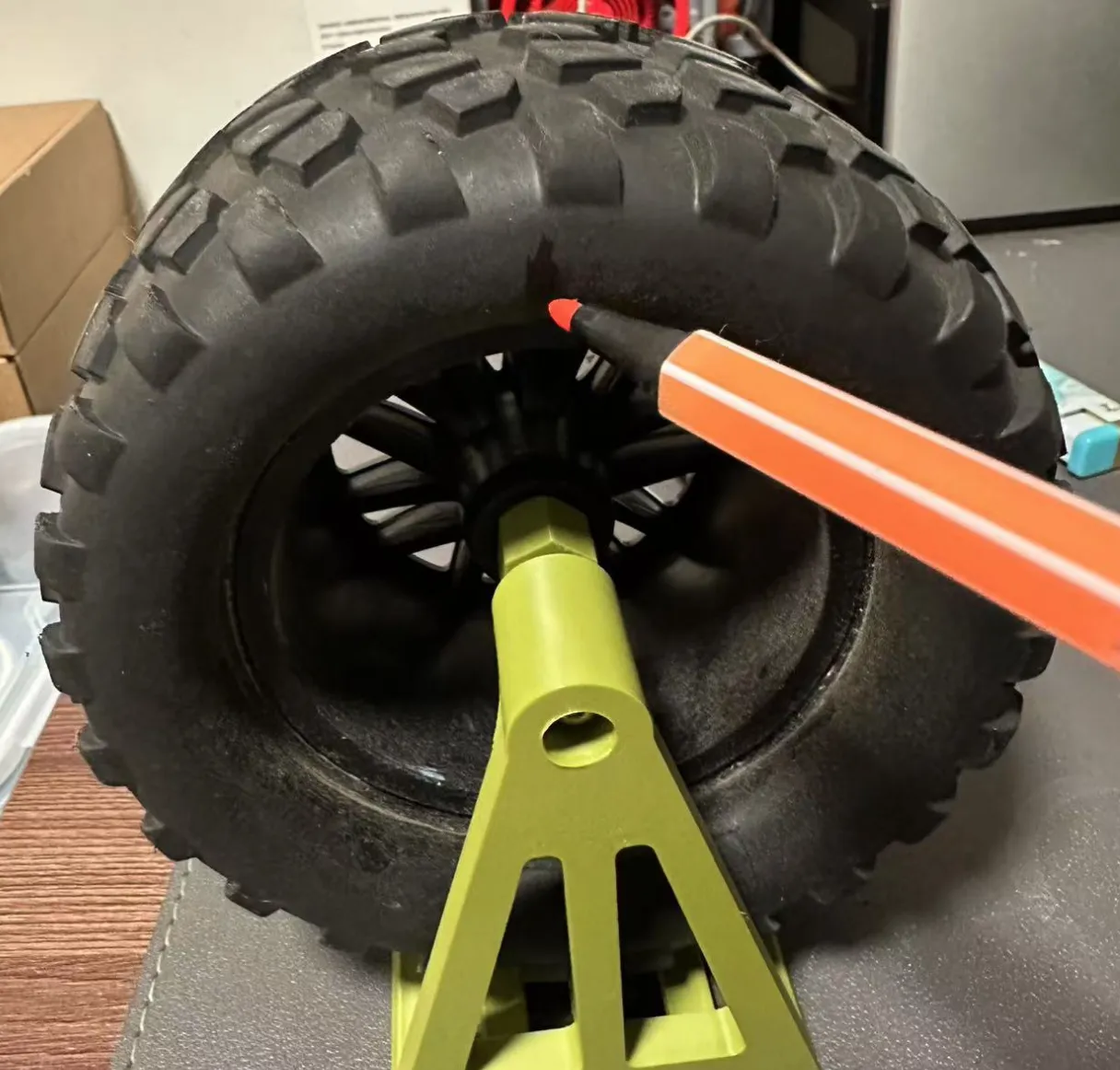 1:10&1:8 Scale RC Car Wheel Dynamic Balance Stand - Free 3D Print Model ...