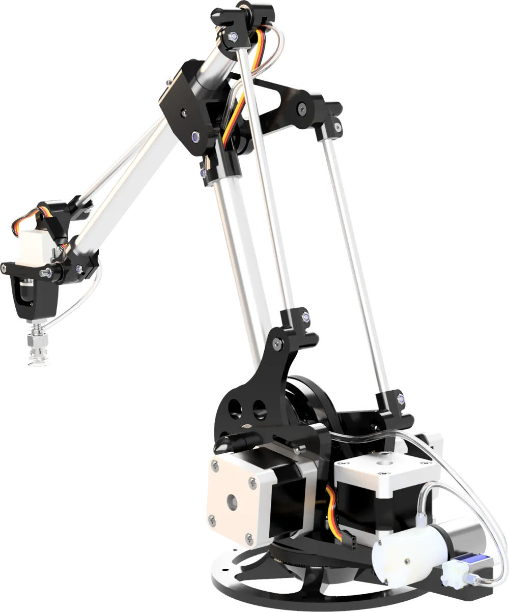 Brazo robótico uStepper Rev 4 por MoreGeekN MakerWorld: Descarga Modelos 3D Gratuitos