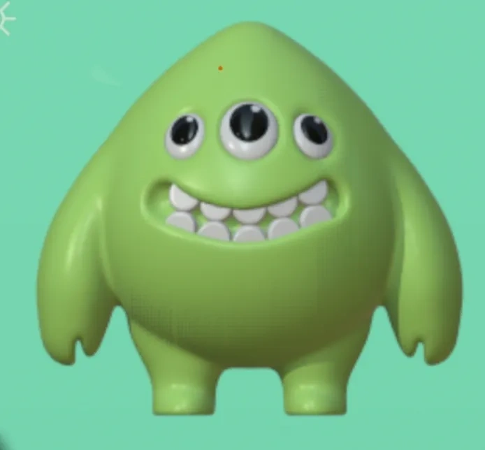 Ball Battle Three-Eyed Character by anson - MakerWorld