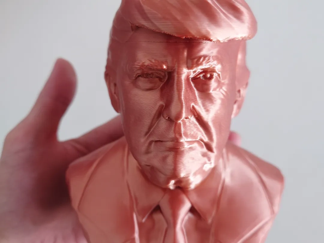 Trump Bust Magnetic Jar Remixed by 君莫思归 - MakerWorld