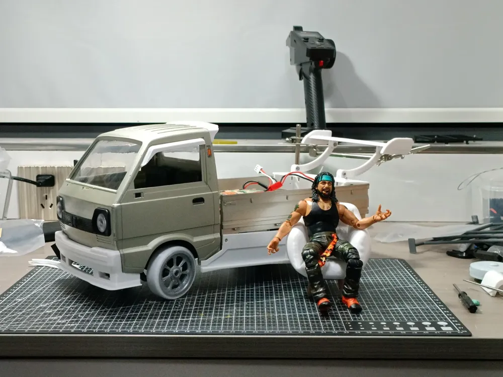 WPL D12 Drift Modification Kit by 白日做梦 MakerWorld: Download Free 3D Models