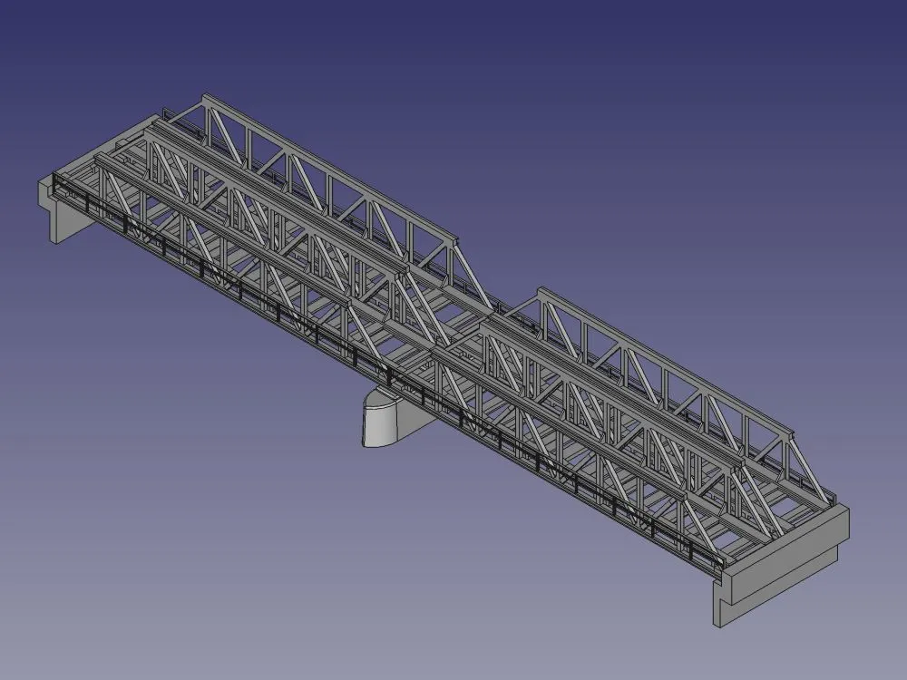 Bremen Burg Railway Bridge by YoshioHB MakerWorld: Download Free 3D Models
